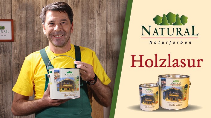 Holzlasuren von Natural - natürlicher Holzschutz